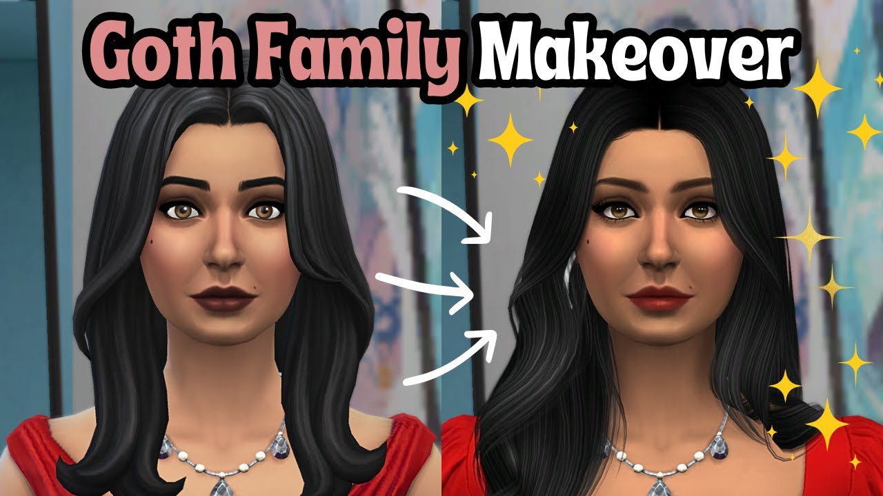 Giving The Goth Family the Makeover They Deserve ️‍🔥 | The Sims 4 EA ...