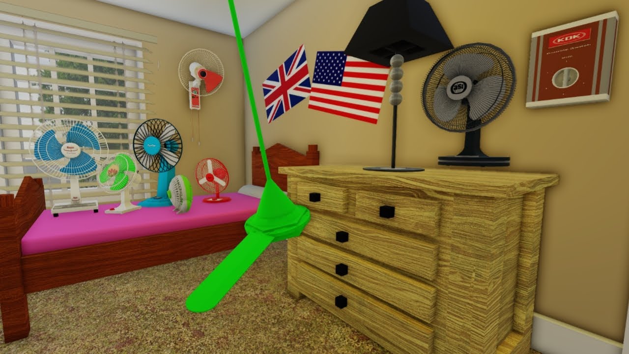 New Invention Fan In DIY Suburban House, Many Fans - YouTube