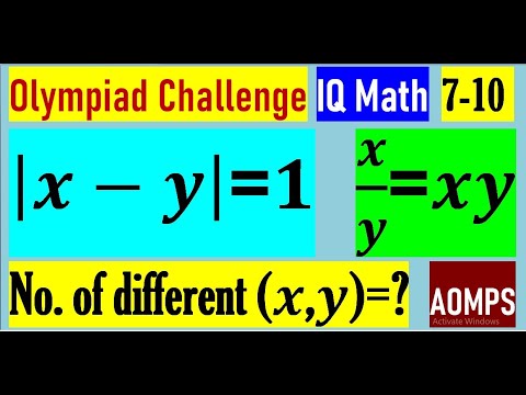IQ Math - Math Olympiad Problems - Nice tricks - Math to think better ...