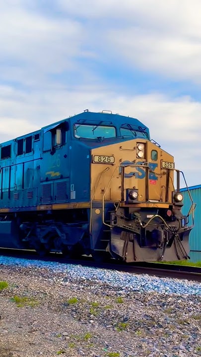 CSX ES44AH 823 leads CSX I026-03 with an awesome NF K5HL 1PC on 03/03/2025 #Shorts #csx #train ...