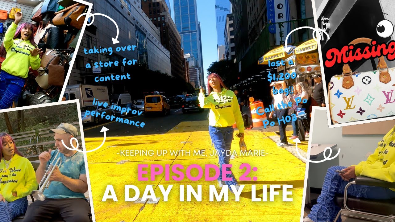 Day in the life of a rapper - Lost a $1200 LV bag in Macy's😔 [KUWM EP2 ...