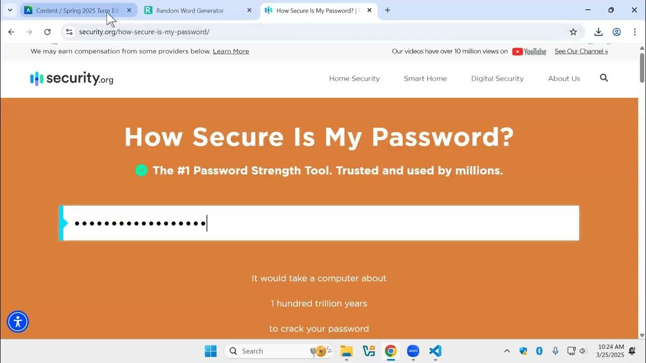 Python Random Word Password Generator (In Class Recording) - YouTube