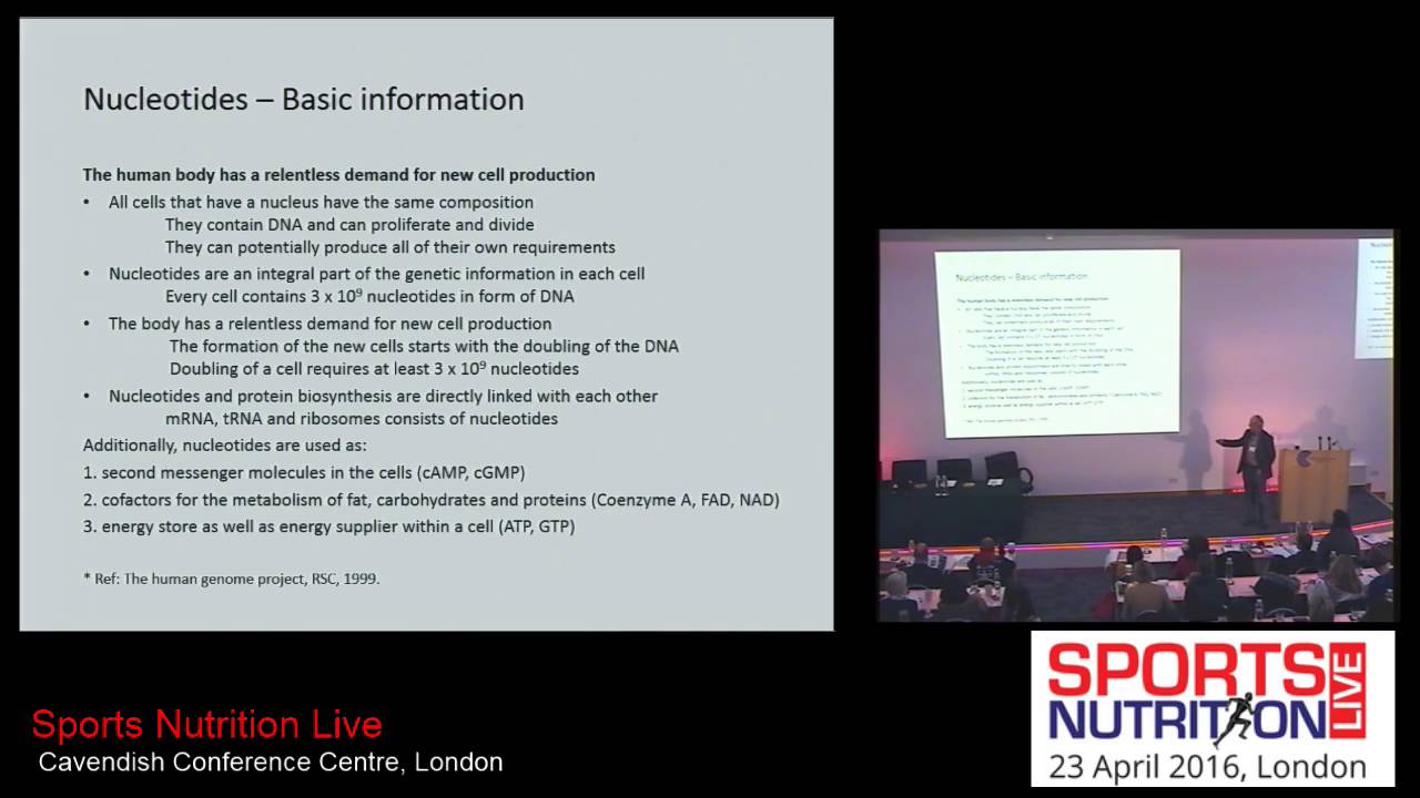 Dr Peter Koeppel ‘Physiology and health benefits of nucleotides and its ...