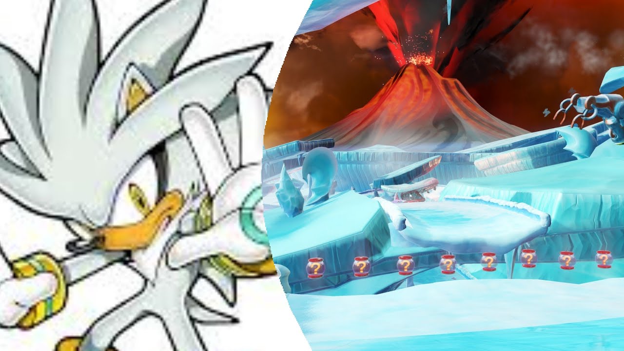 Team Sonic Racing: Silver in Ice Mountain - YouTube