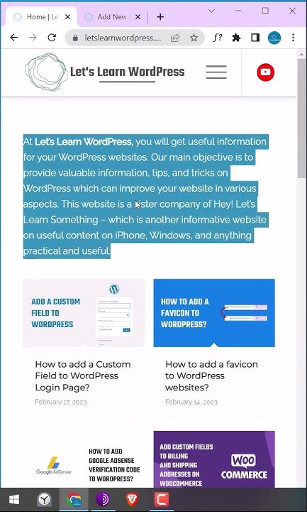 How to copy Text without any formatting in WordPress? #Shorts - YouTube