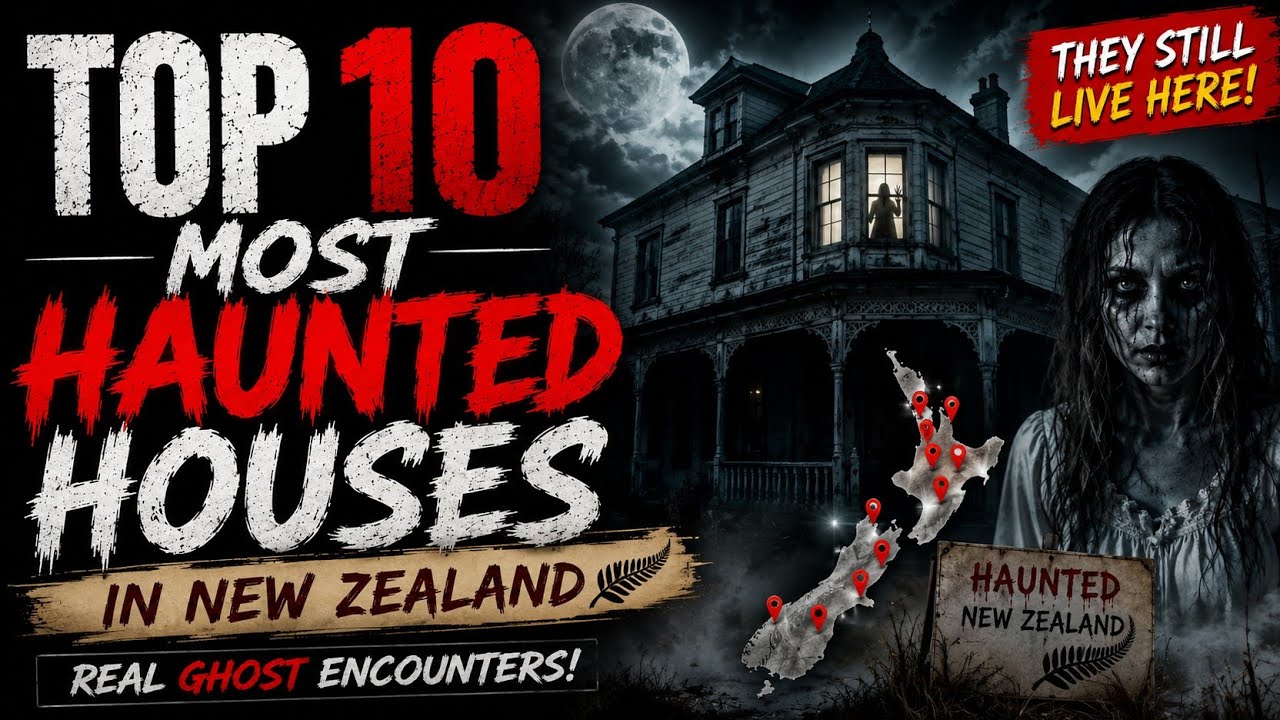 10 Most Haunted Houses in New Zealand | Terrifying Ghost Encounters ...