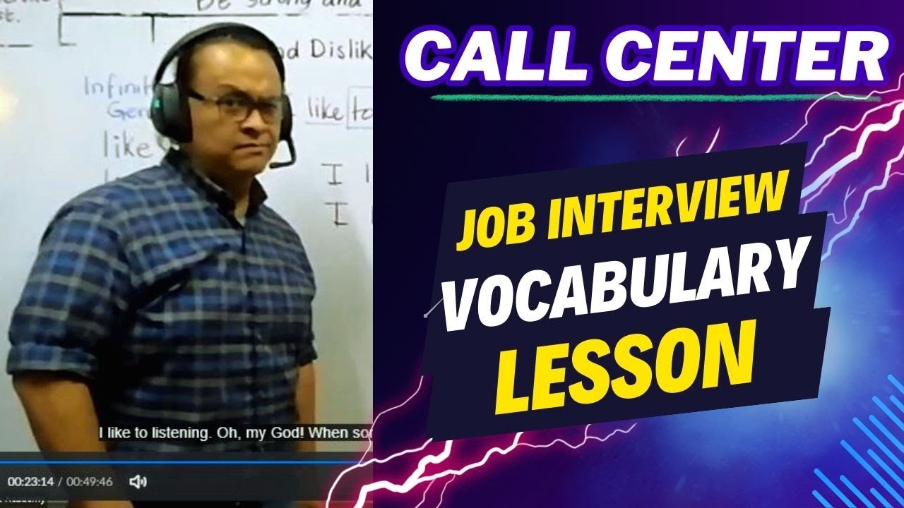🔴 📽 𝐉𝐨𝐛 𝐈𝐧𝐭𝐞𝐫𝐯𝐢𝐞𝐰 𝐕𝐨𝐜𝐚𝐛𝐮𝐥𝐚𝐫𝐲 𝐟𝐨𝐫 𝐂𝐚𝐥𝐥 𝐂𝐞𝐧𝐭𝐞𝐫𝐬 - YouTube