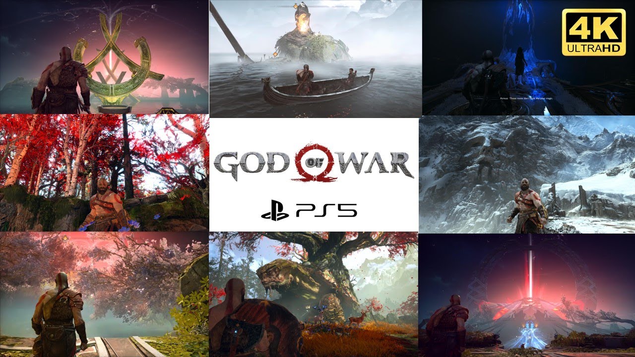 The Beauty Of GOD OF WAR gameplay | PS5 4K | The Gaming Pilot - YouTube