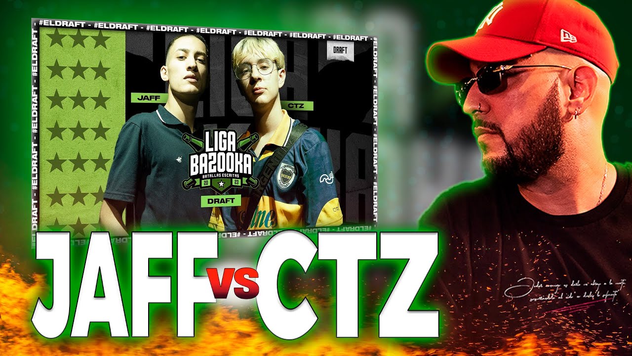 JAFF ES UNA PROMESA EN ESCRITAS | JAFF VS CTZ | EL DRAFT LIGA BAZOOKA 2023 - YouTube