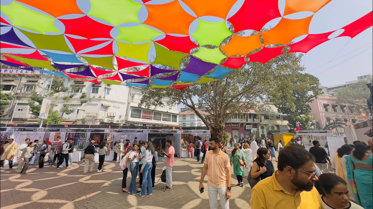 Kala Ghoda Art Festival | Churchgate | Mumbai | 4k ultra HD - YouTube