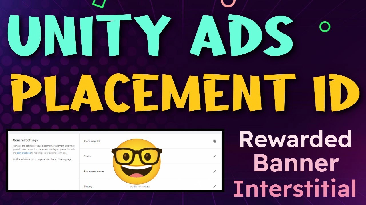 Unity Ads Placement Id Ads Integration In Unity Unity Banner Ads Unity Rewarded Ads Youtube