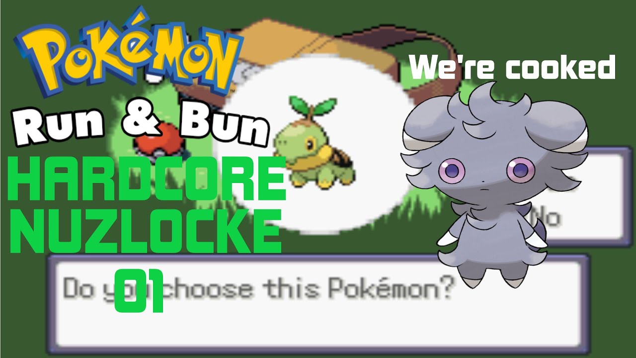 First Time Trying Run and Bun! - Pokemon Run and Bun Hardcore Nuzlocke ...