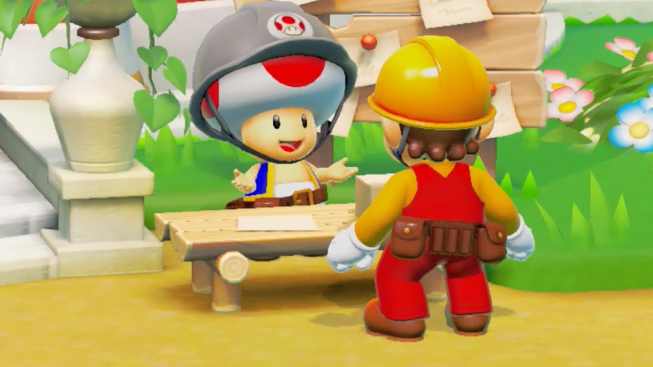 Super Mario Maker 2 Story Mode Walkthrough [Nintendo Switch] - YouTube