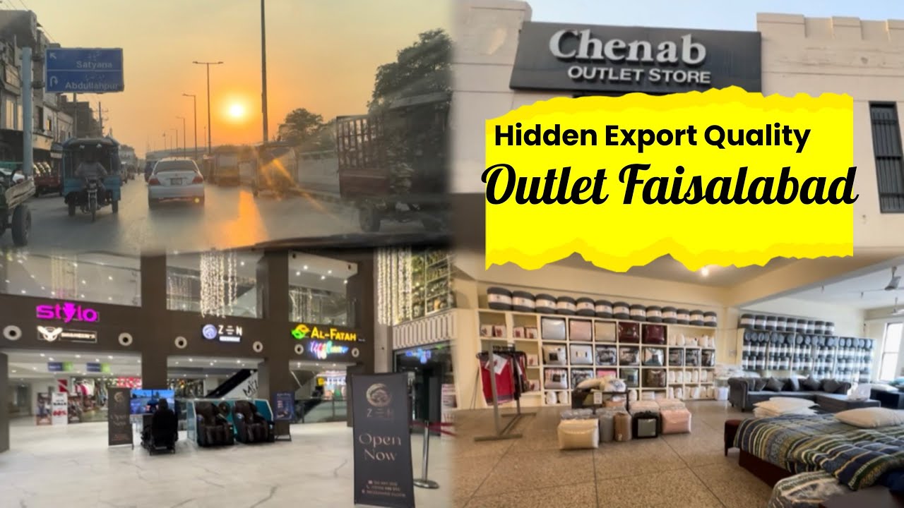 BEST Export Quality outlet store Faisalabad | Al-Fatah shopping - YouTube