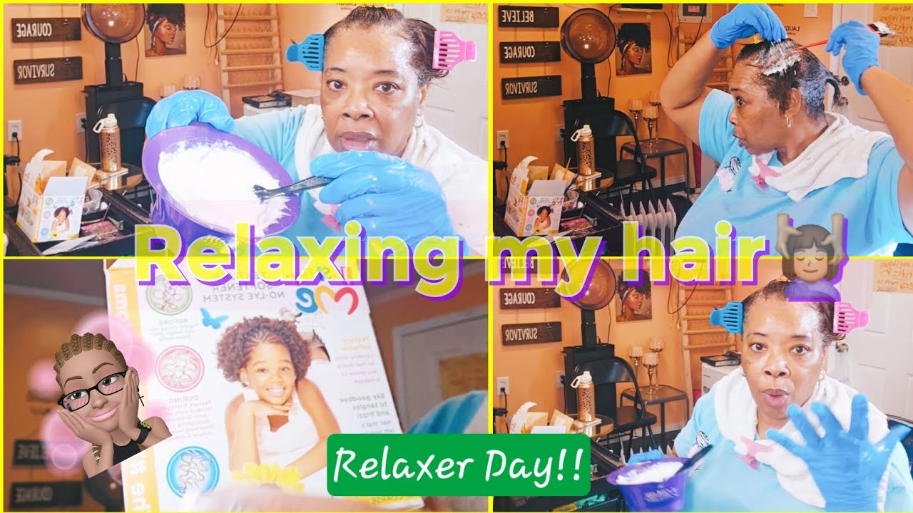 How i apply my relaxer / Tips on Relaxed hair from a PRO hairstylist # ...