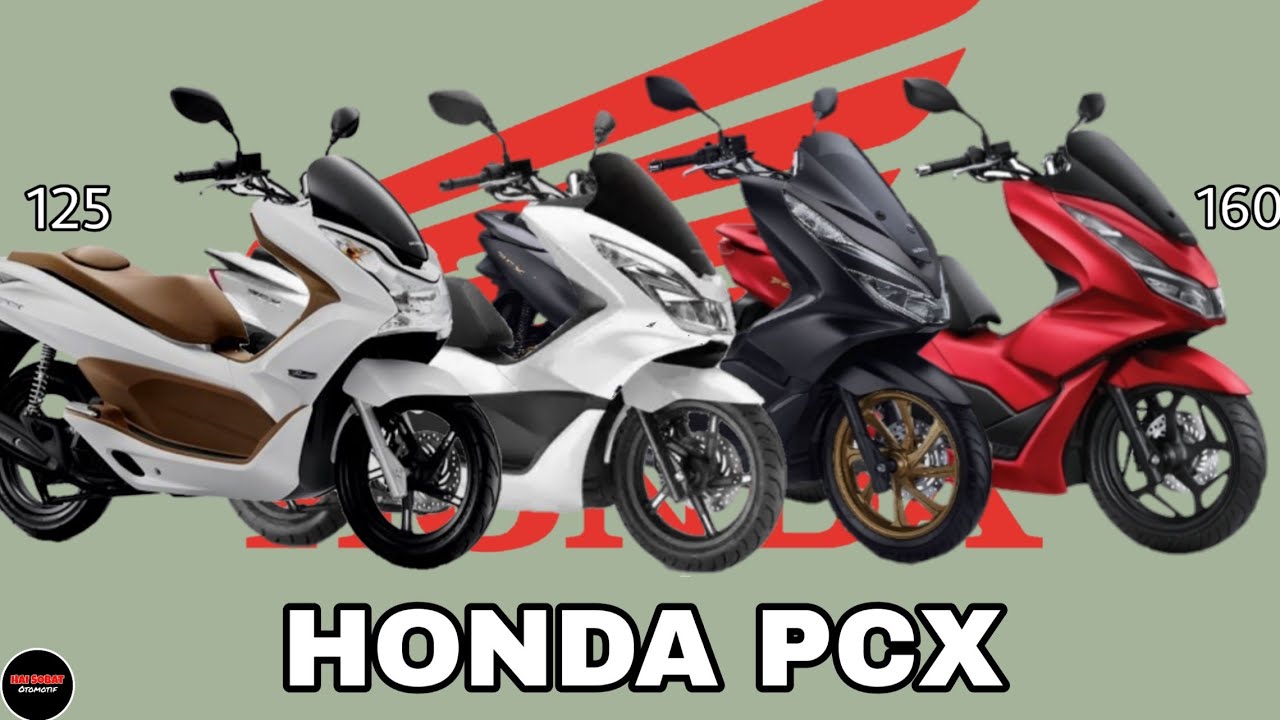Dari 125 Sampai 160cc, inilah Generasi HONDA PCX Dari Tahun Ke Tahun ...