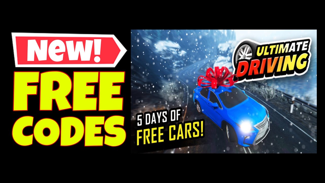 *NEW* FREE CODES ULTIMATE DRIVING gives FREE CREDITS + FREE SKINS ...