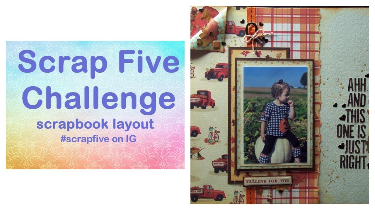 Scrap Five - Scrapbook Process - YouTube