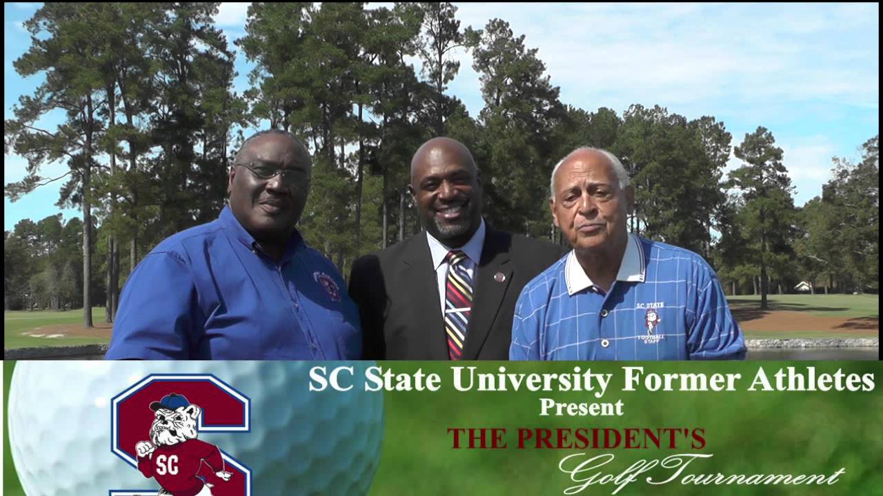 SC State Former Athletes Present The President's Golf Tournament - YouTube