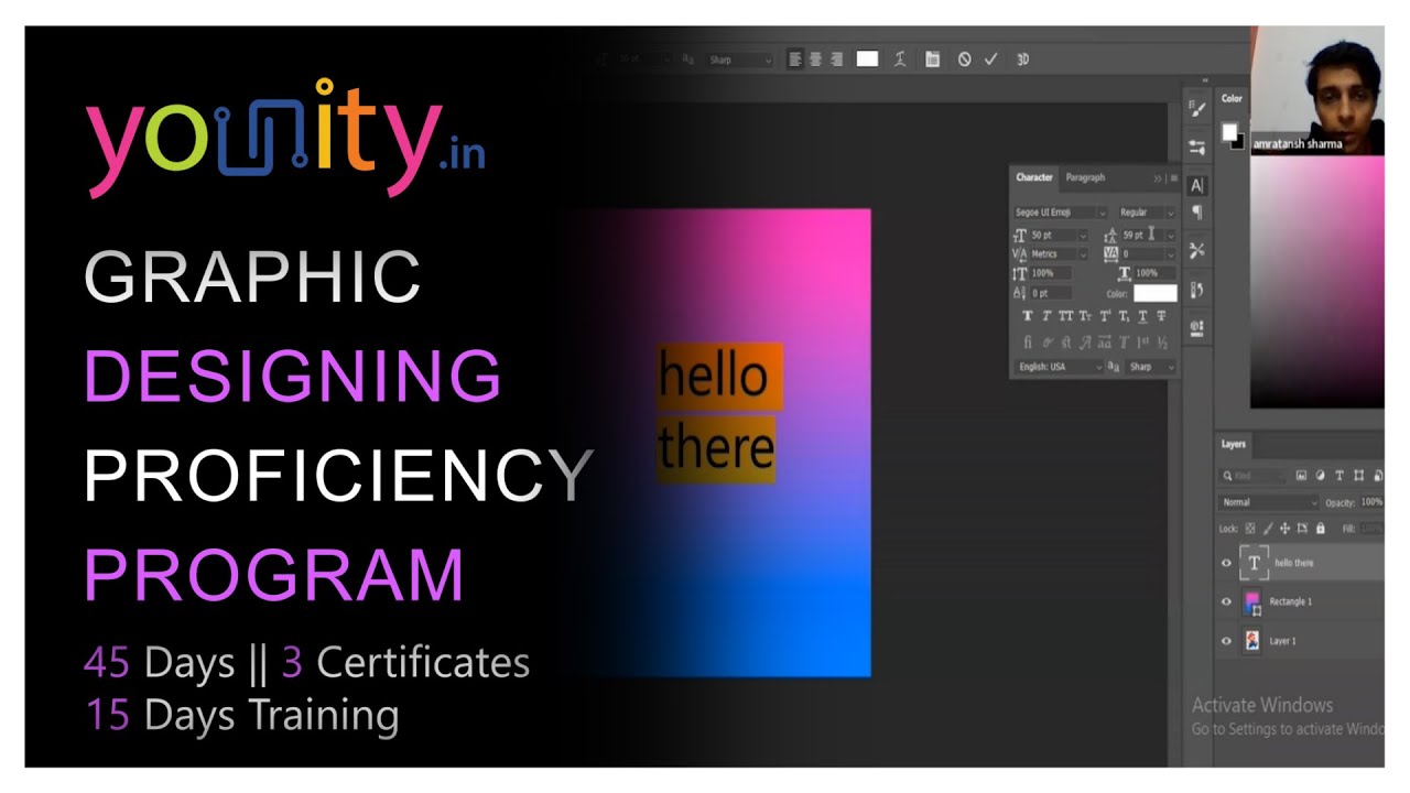 Graphic Designing Proficiency Program | 45 Days Course | 15 days ...