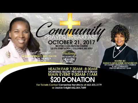 Community Prayer Breakfast 2017 Pastor Kimberly Ray-Gavin - YouTube