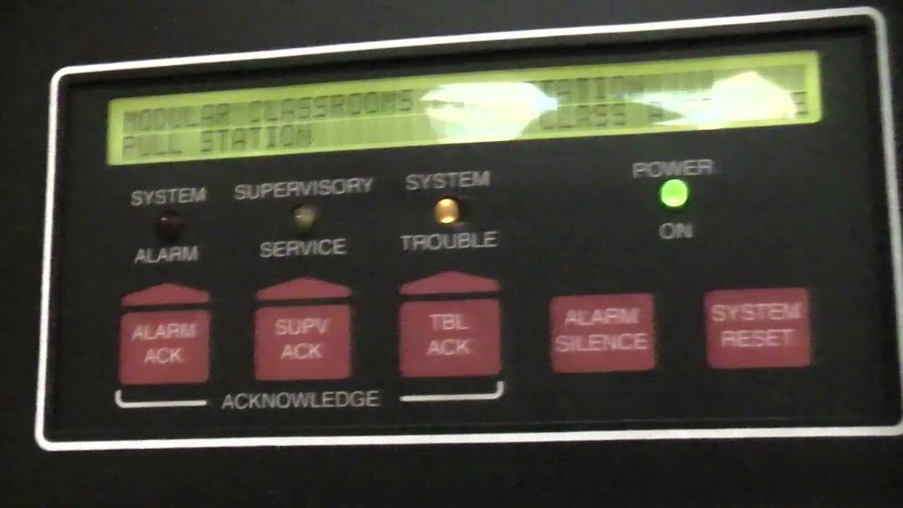 From The Field: Simplex 4100 "Classic" Alarm Panel - YouTube