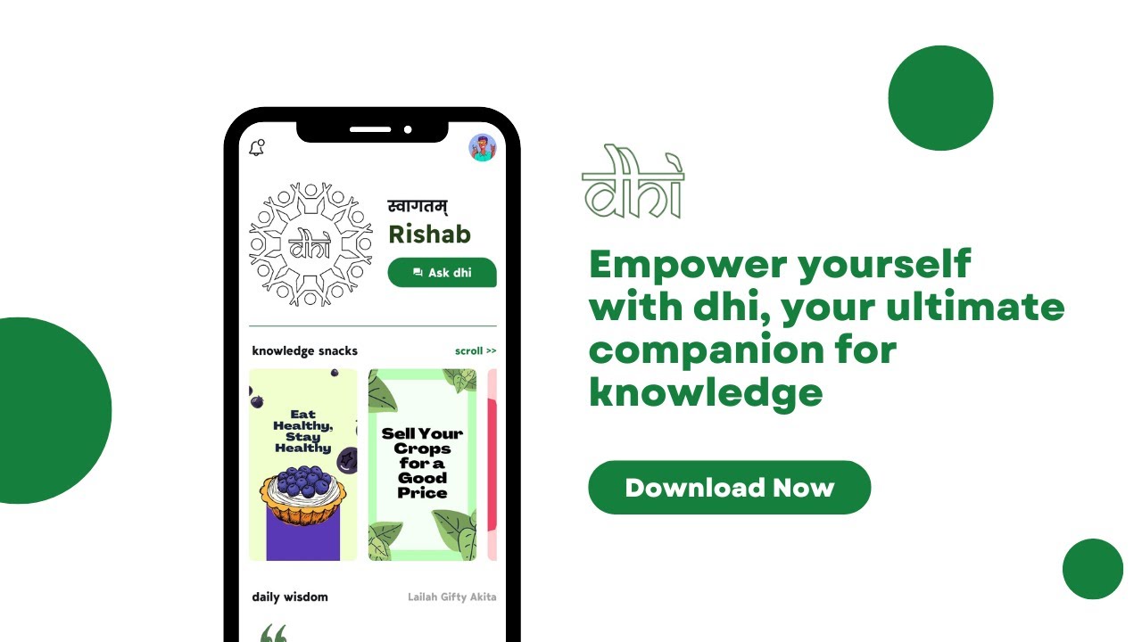 dhi App - Empower Your Life with Knowledge and Success - YouTube