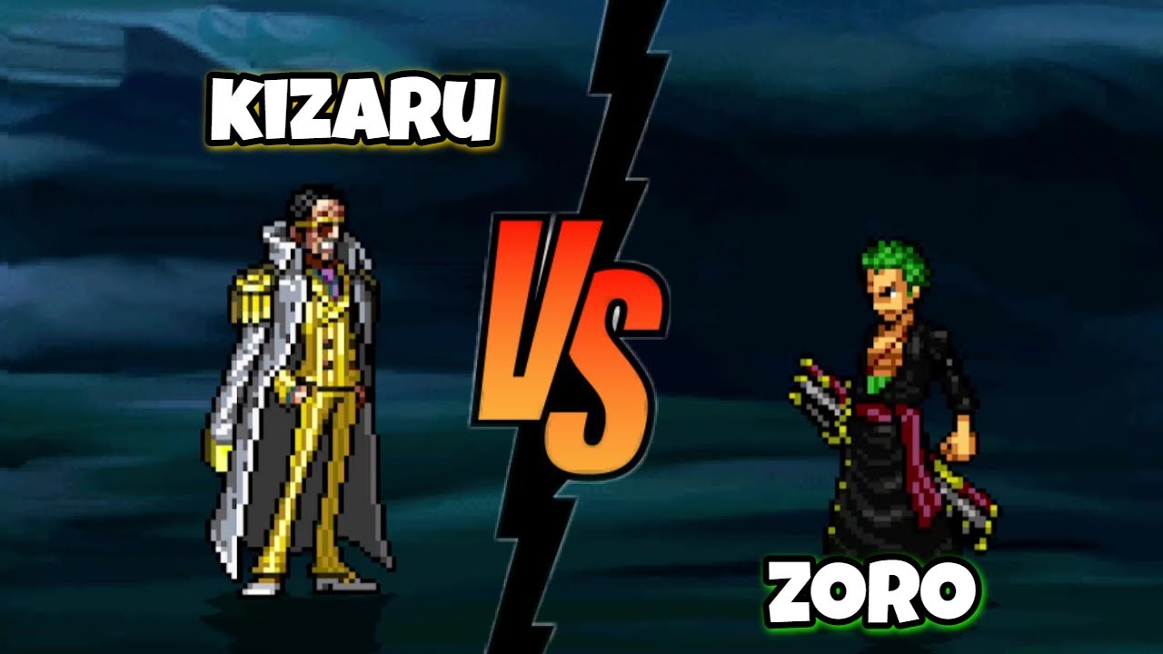 Zoro Vs Kizaru One Piece Fights Mugen Youtube