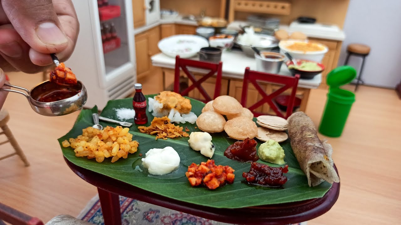 South indian Special | Miniature Cooking Onam Special | Tiny Food ...