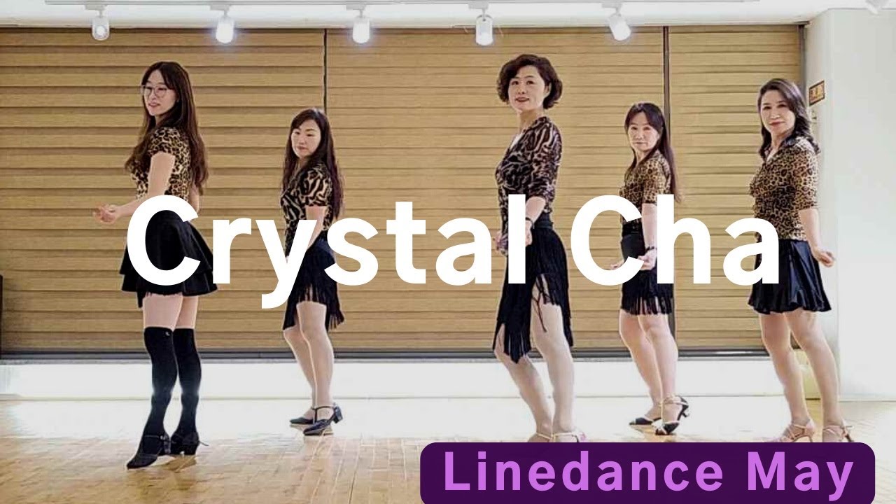 Crystal Cha Line Dance (Intermediate Cha Cha)- 2nd Demo Video - YouTube