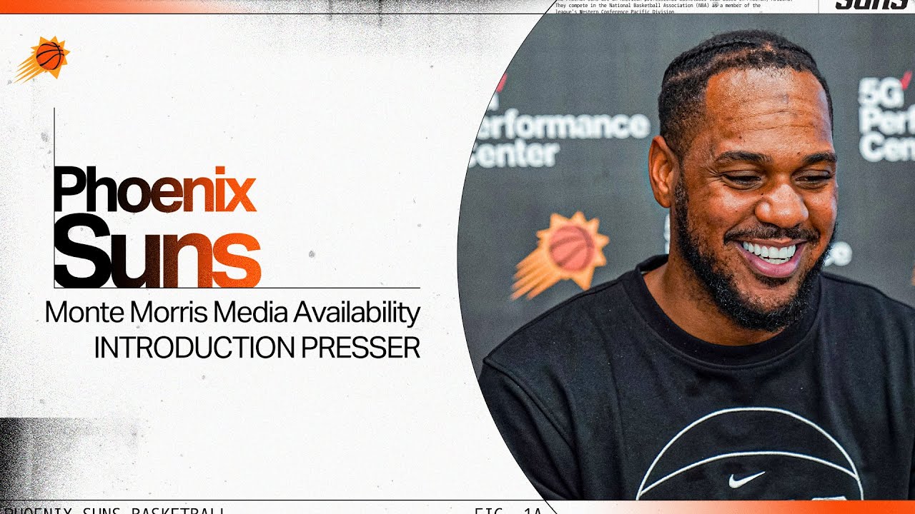 Monte Morris Introduction Media Availability | Phoenix Suns - YouTube
