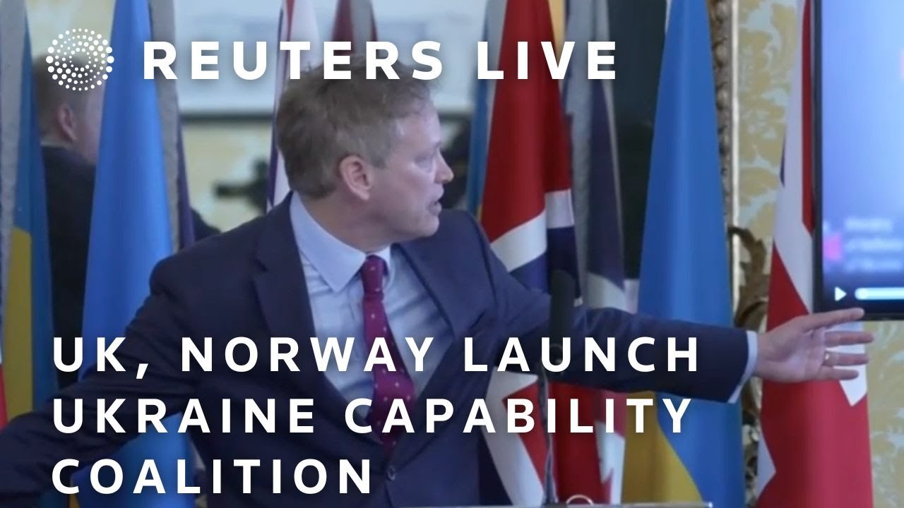 LIVE: UK and Norway launch Ukraine capability coalition - YouTube