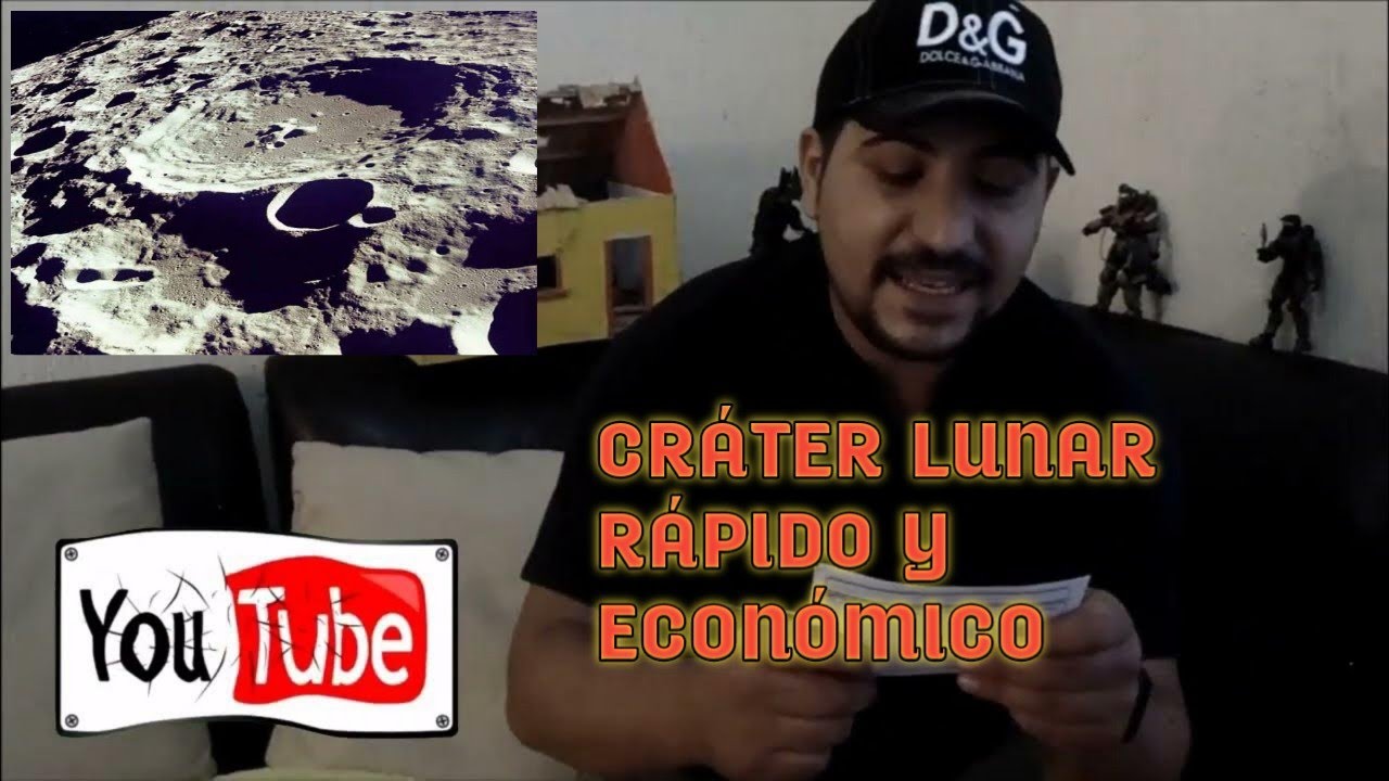 TUTORIAL CRÁTER LUNAR - YouTube