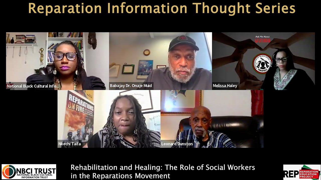 Reparation Information Thought Series - Reparations & the Role of ...