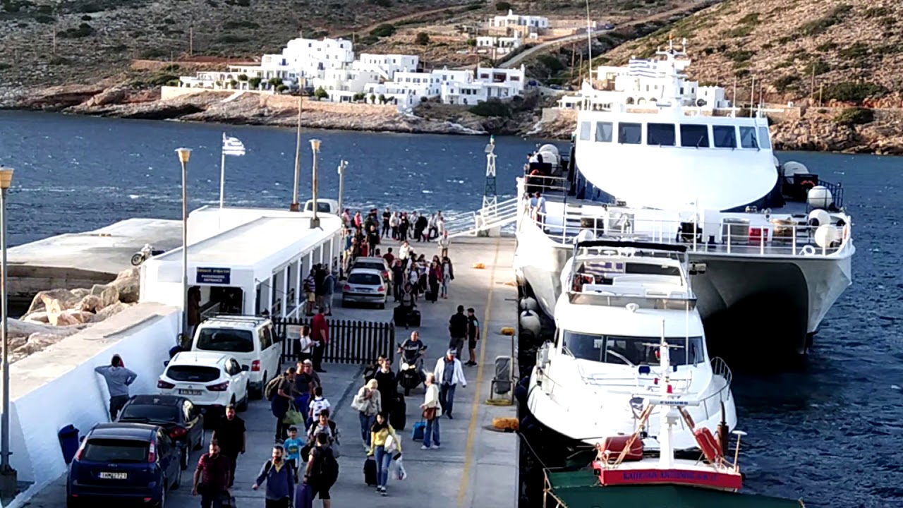 ΠΡΩΤΗ ΑΦΙΞΗ 2020 ΤΟΥ SIFNOS JET ΣΤΗΝ ΣΙΦΝΟ.KAIPOUTHEOS.GR - YouTube