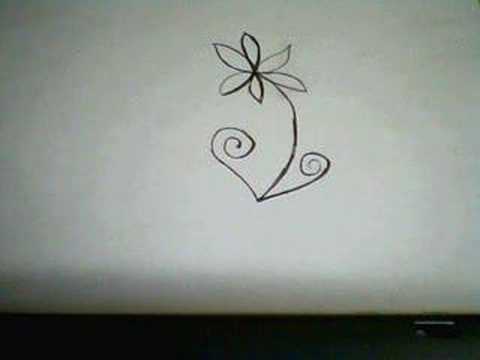 another weird flower drawing - YouTube