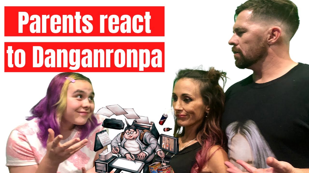 Parents react to Danganronpa characters - YouTube