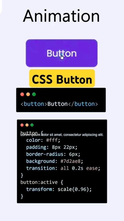 Css Button Animation Html And Css Tutorial Cssbutton Animation Html5