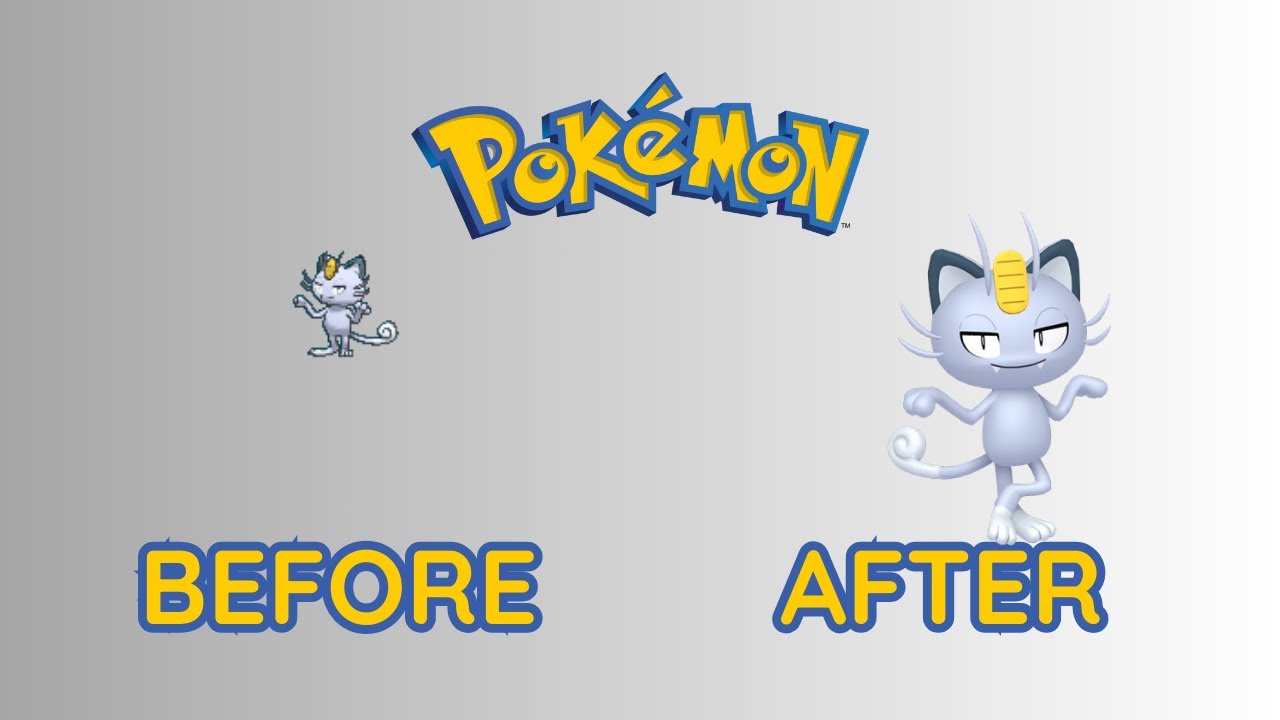 Alolan Meowth Sprites | アローラニャースのスプライト - YouTube
