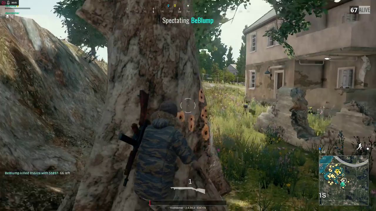 PUBG Tree Dancing Fragment - YouTube