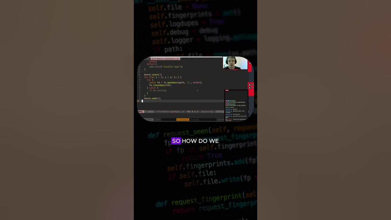 Running Node.js Core Benchmarks #nodejs - YouTube