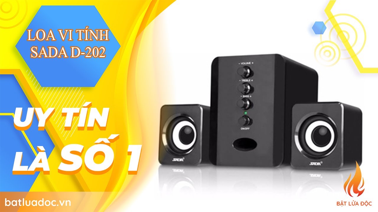 Trải Nghiệm Bộ Loa Vi Tính SADA D-202 Âm thanh Ấm Cực Hay Có Núm Chỉnh ...