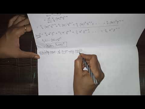Probability Generating Function of Binomial Distribution // semester 2 ...