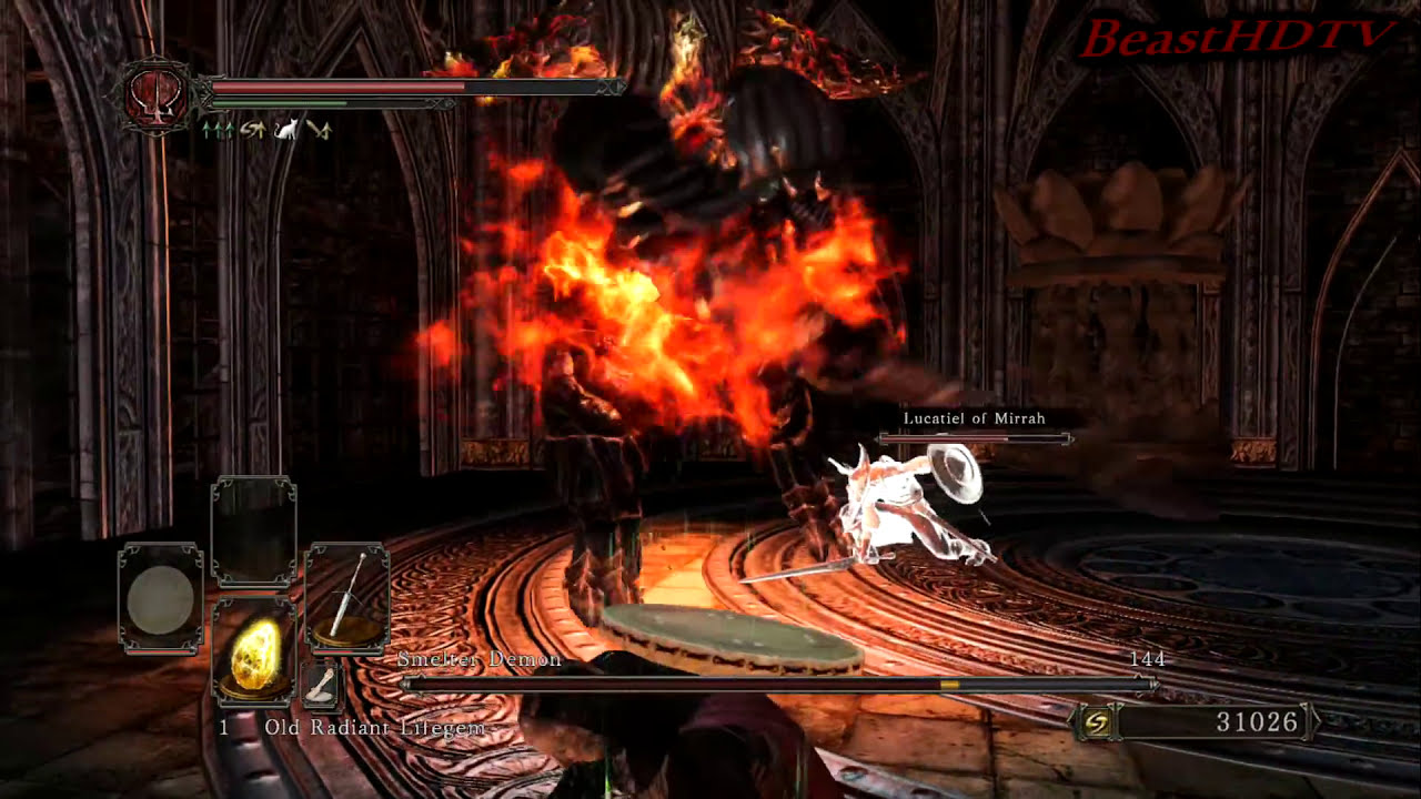 Dark Souls 2 - Smelter Demon (Boss Fight) - YouTube