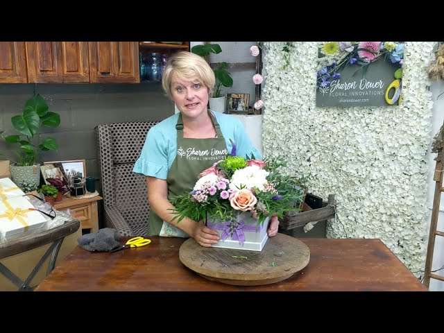 Diy Hat Box Flower Arrangement | Best Flower Site