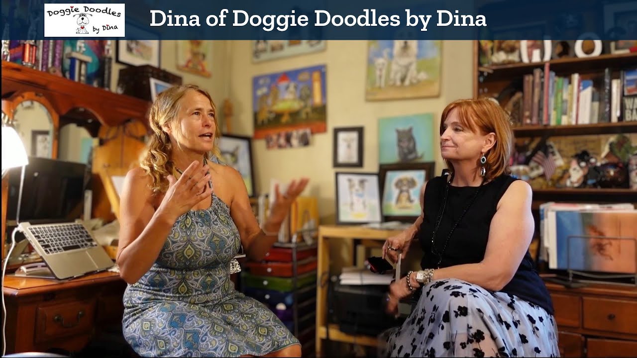 Dina of Doggie Doodles by Dina - YouTube