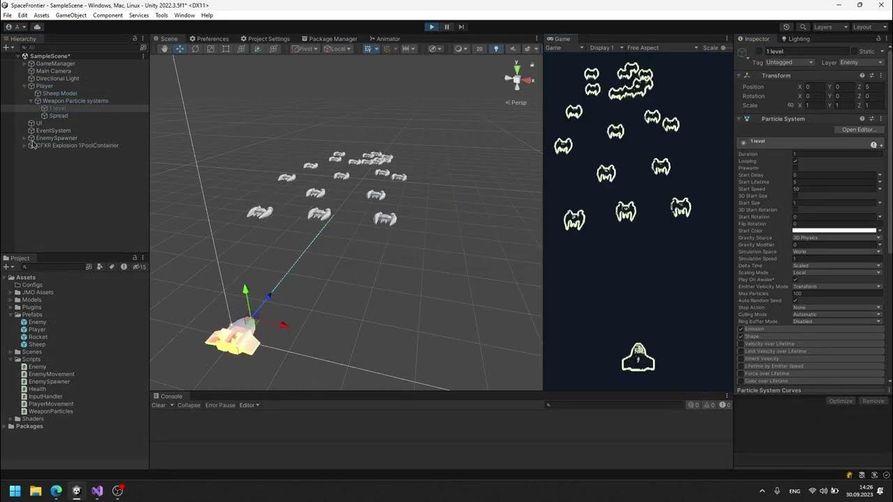 Object pooling | Unity3D | SpaceFrontier [DevLog] #2 - YouTube