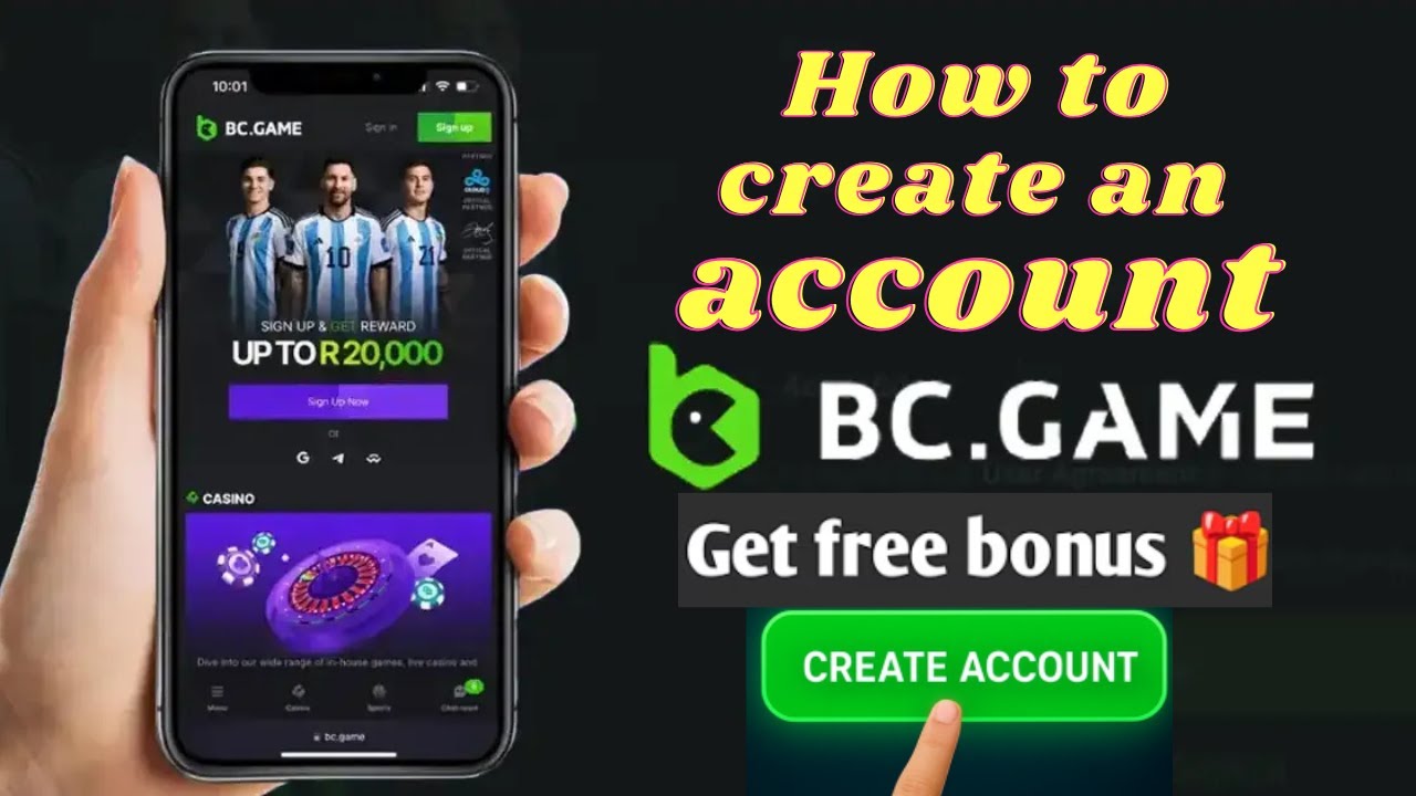 How to Create BC.Game Account | BC Game Kaise Khelte Hain | Earn Money ...