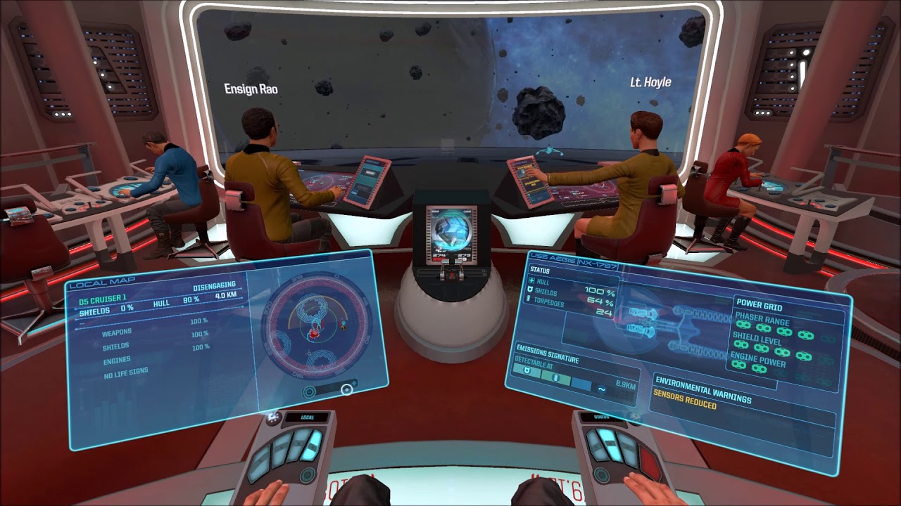 Star Trek: Bridge Crew - RED ALERT! Aegis & Allies vs. Klingon Fleet ...