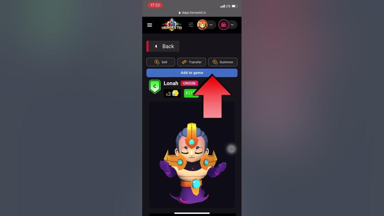 TUTORIAL: HOW TO ADD NFT HEROES INTO GAME ON MOBILE DEVICES - YouTube